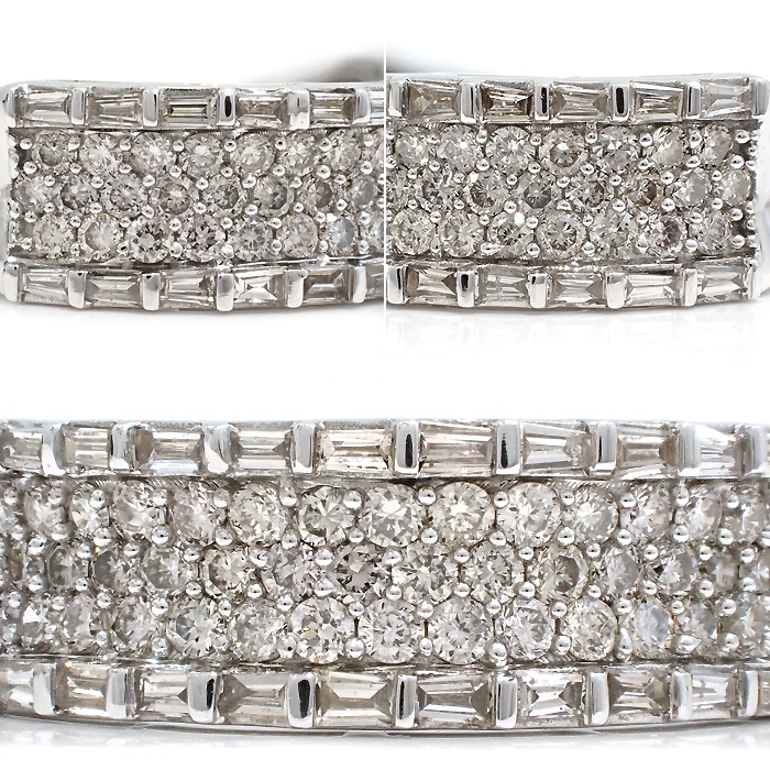 K18WG ダイヤモンド 指輪 11号 パヴェリング ホワイトゴールド｜Reizm(リズム)