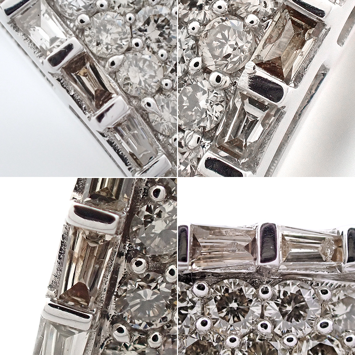 K18WG ダイヤモンド 指輪 11号 パヴェリング ホワイトゴールド｜Reizm(リズム)