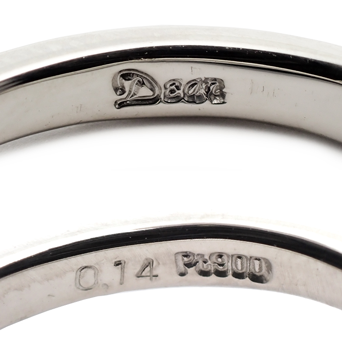 Pt900 ダイヤモンド 指輪 10号 シルバーカラー マーキスカット リング｜Reizm(リズム)