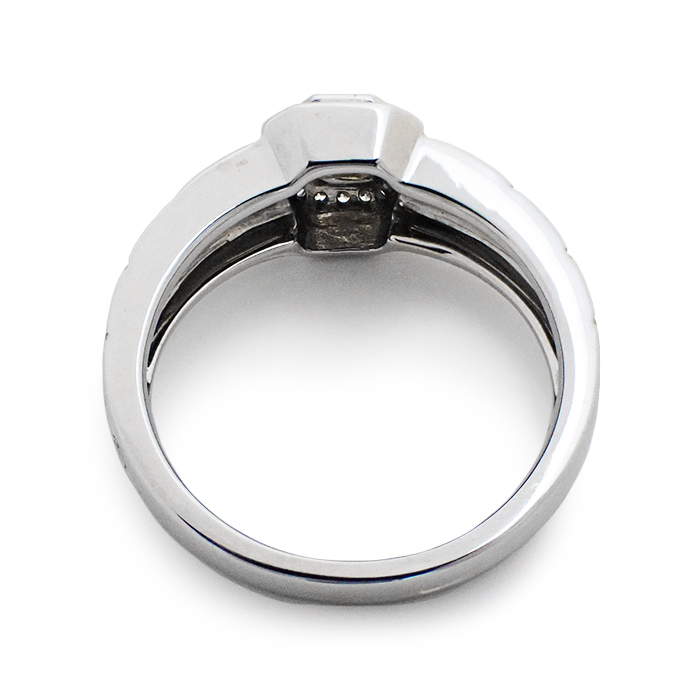 K18 ダイヤモンド 指輪 14号 ホワイトゴールド｜Reizm(リズム)